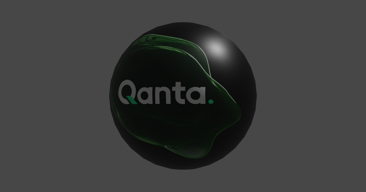 Qanta Falling Spheres | QantaAR | 8th Wall
