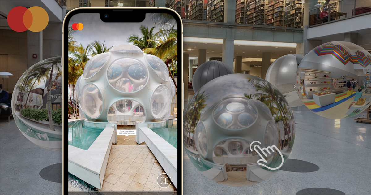 Immersive AR Tour of the Miami Design District | Rose Digital | 8th Wall