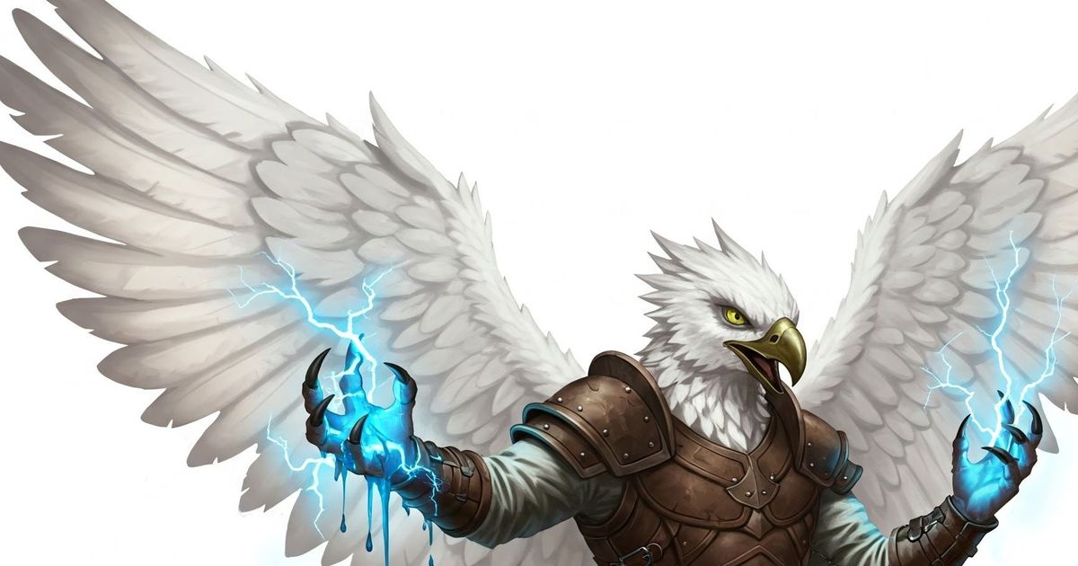 Bloodied, Savage Leader of the Aarakocran | Andrew Thomason | 8th Wall