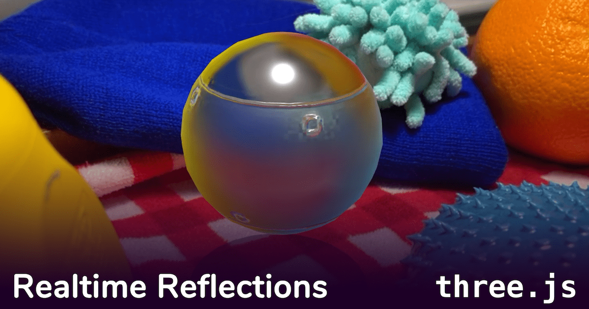 three.js: Realtime Reflections | 8th Wall Playground | 8th Wall