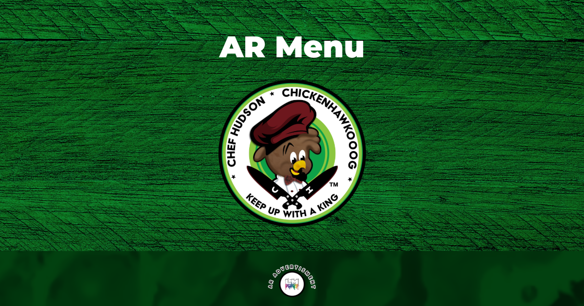 AR Menu Template | LMDesigns8 | 8th Wall