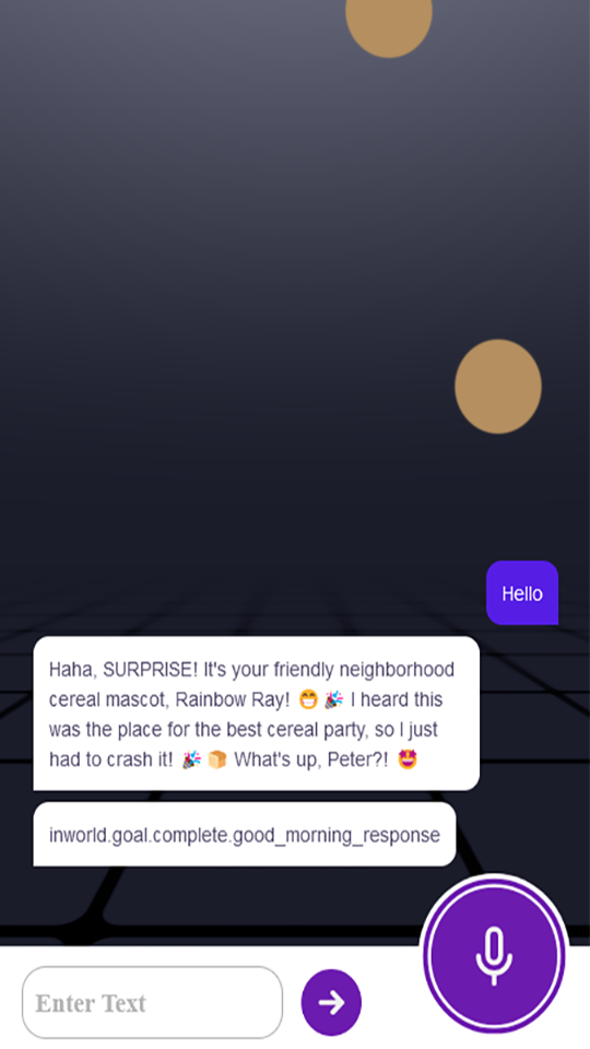 Inworld Bubble Chat Demo | Inworld AI | 8th Wall